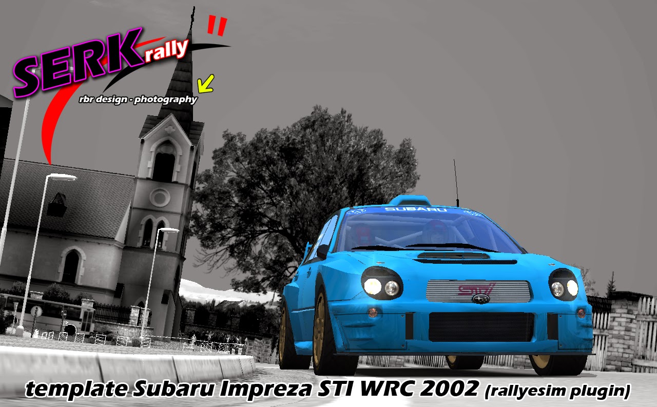 SERK rally: Templates SUBARU