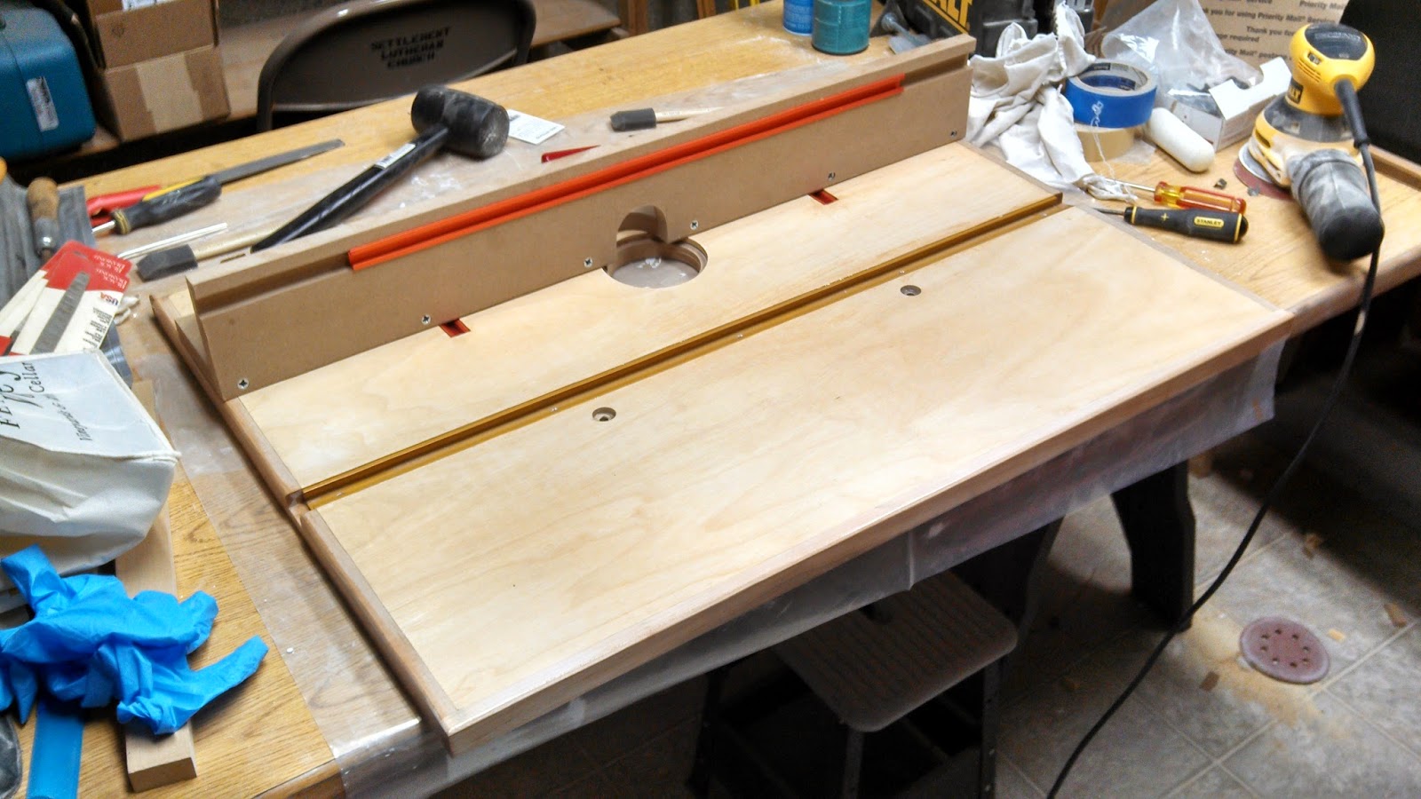 Gardens of Fenwick: Router/Shaper Table Top