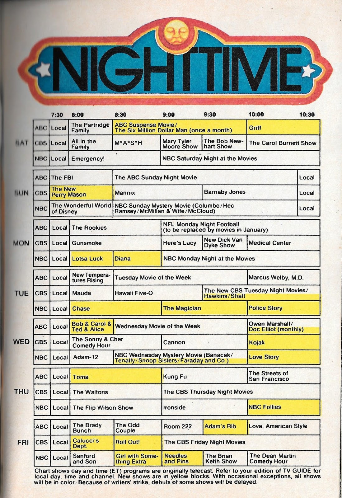 Bronze Age Babies: The Fall Preview TV Guide!