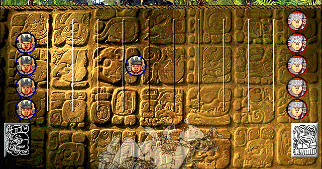 Wandering Shaman: Mayan Board Game "Bul"
