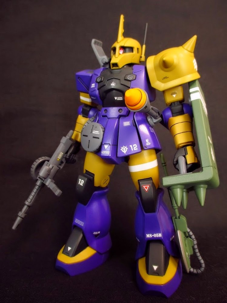 Custom Build: HGUC 1/144 Zaku I "Cima Garahau Custom"