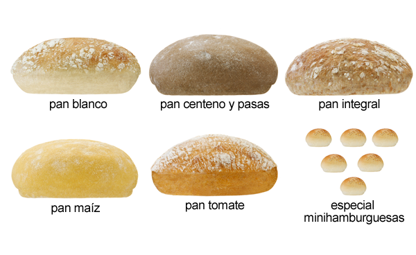 Hampis. SLNE: TIPOS DE PAN