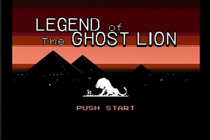 The RPG Consoler: Game #61: Ghost Lion (NES) - To Hope, To Dream (Finished)