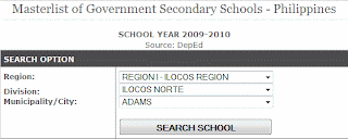 Philippines Schools: Ilocos Norte Public High School