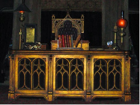 Heather's Water Works: Dumbledore's Desk in Miniature