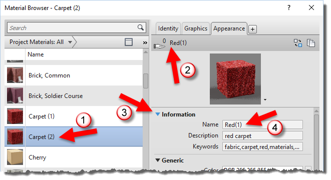 BIM Chapters: Duplicate a Revit Material and its Asset