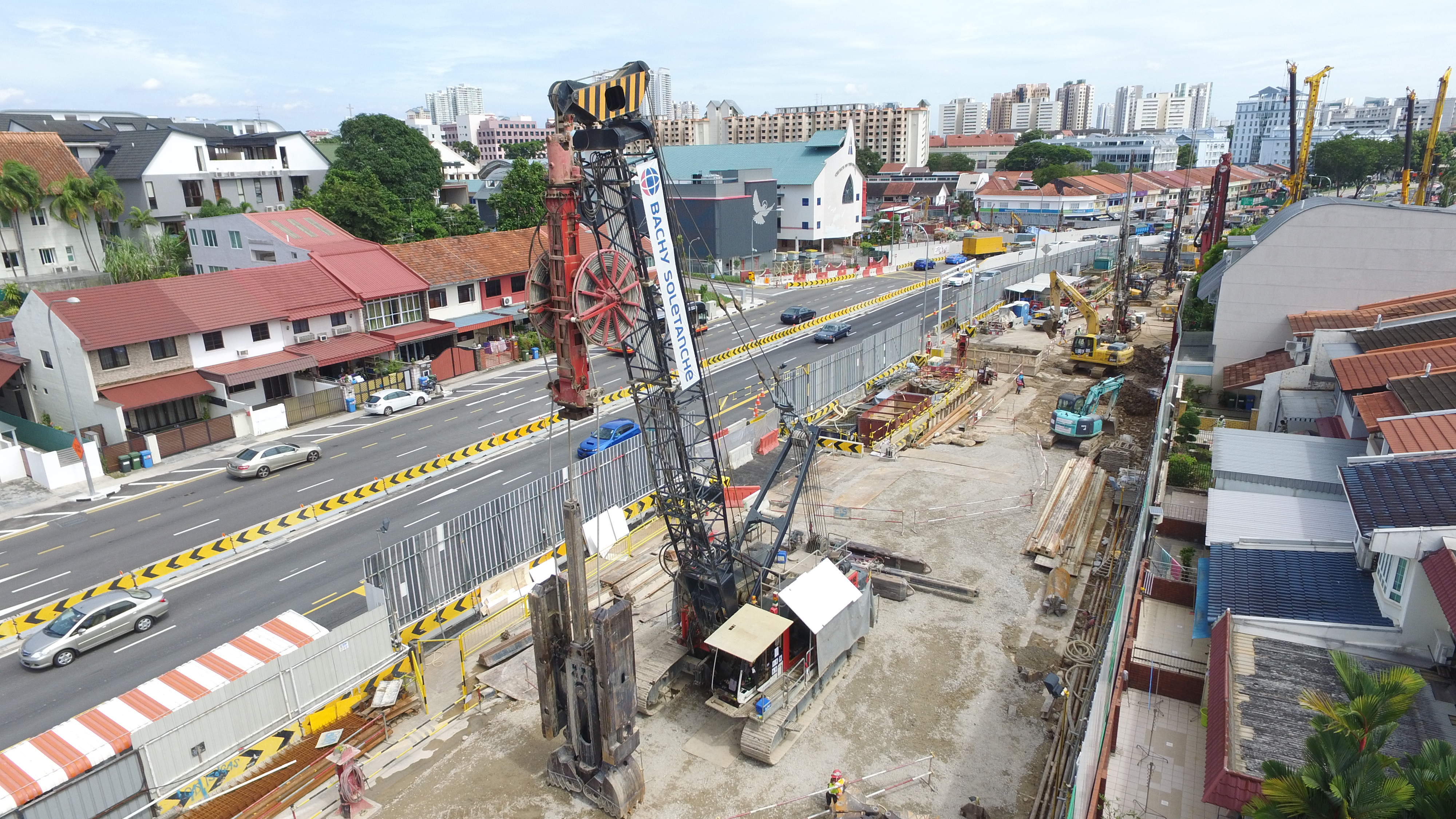 Thomson Line Construction: Upper Thomson D-walls (IV)
