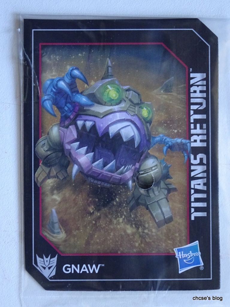 ChCse's blog: Toy Review: Transformers Generations Titans Return Gnaw