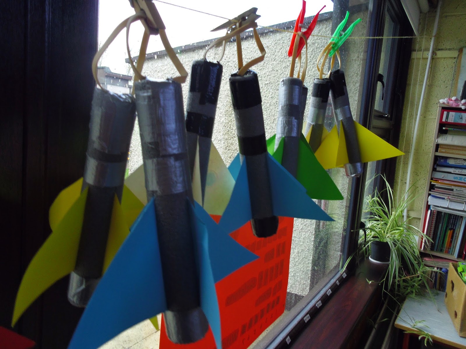 Science Projects: Making and flying foam rockets