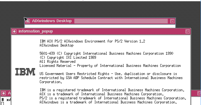 Running AIX x86 on Laptop | IBM AIX PS/2 1.3 for Intel i386 in Virtual ...