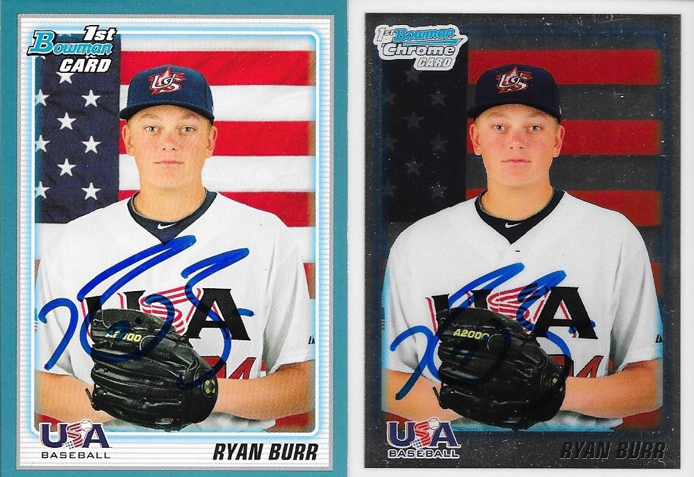 foul bunt: Another TTM Success From Ryan Burr