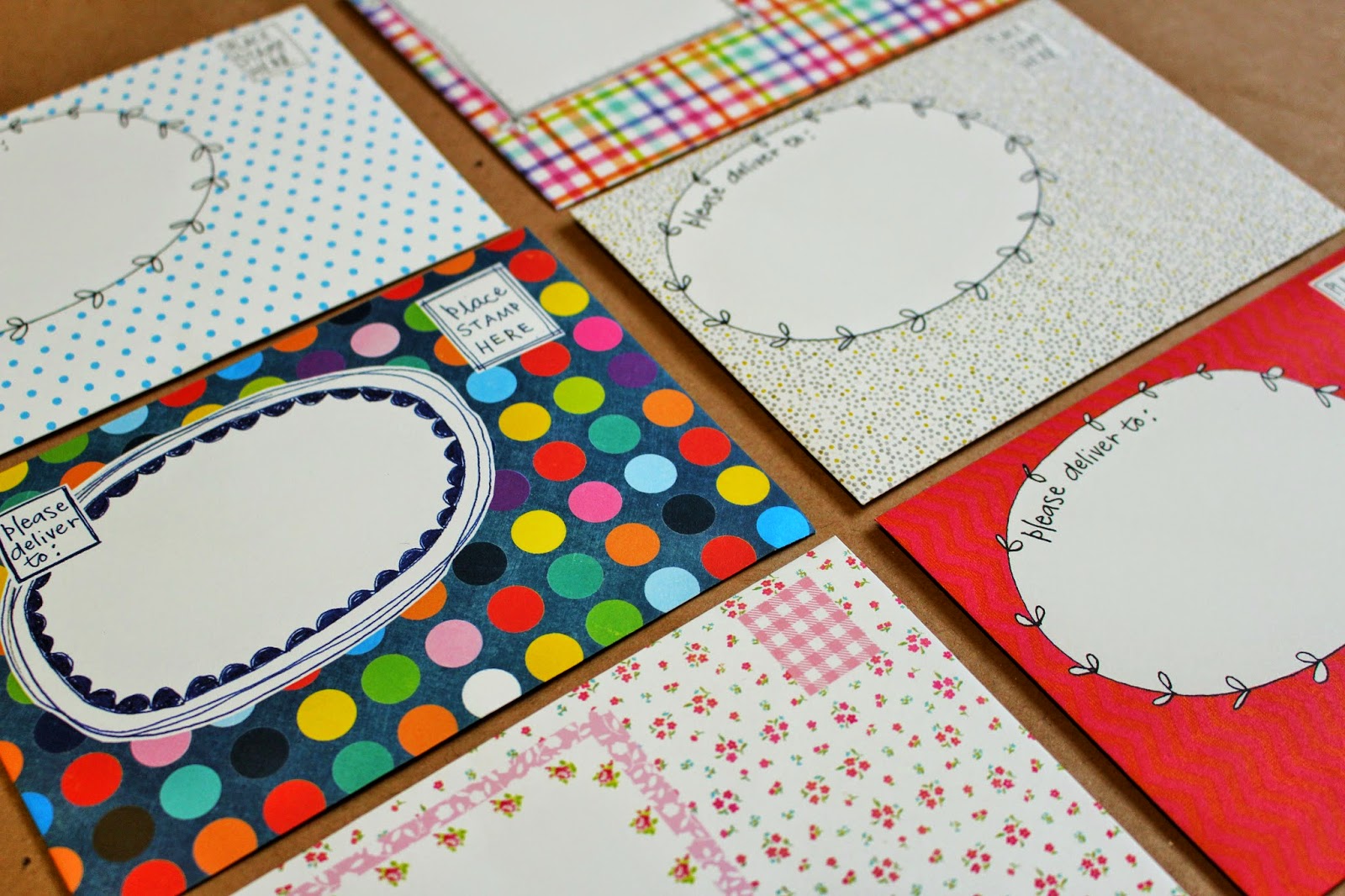 Paper Salad: Place Stamp Here