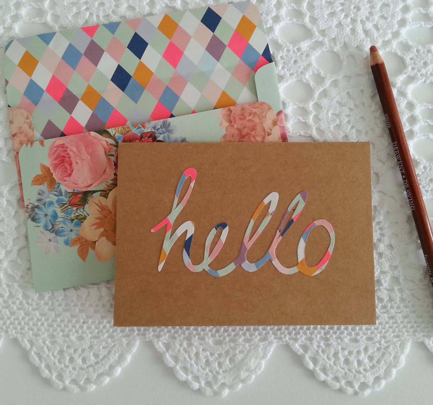 moose & bird: 'Hello' Gift Card Set {diy}