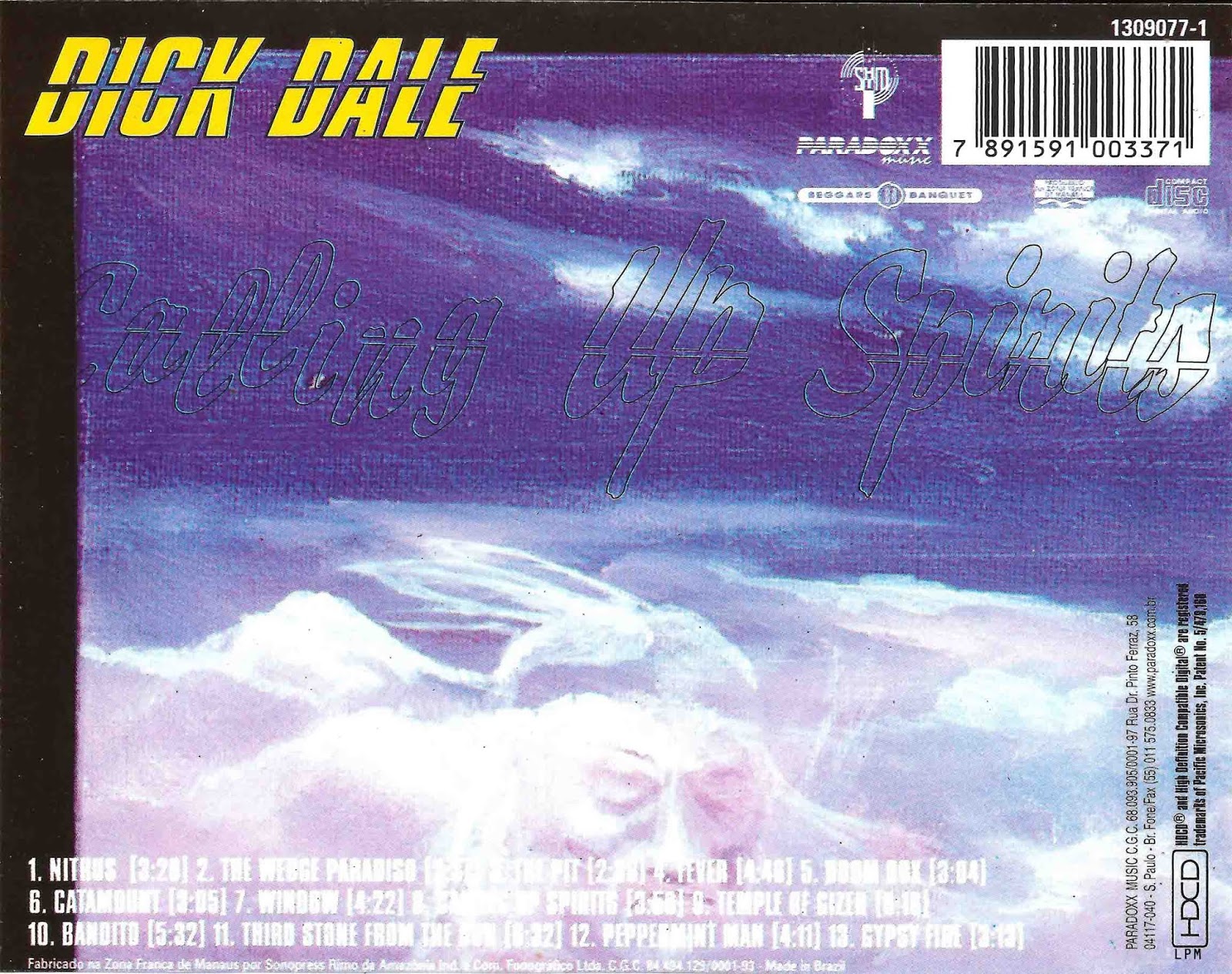 LA PLAYA MUSIC - OLDIES: DICK DALE - CALLING UP SPIRITS (1996)