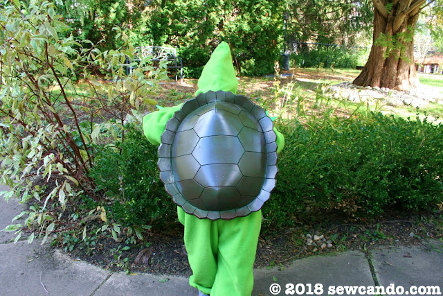 Sew Can Do: Our Made At Home Turtle Costume