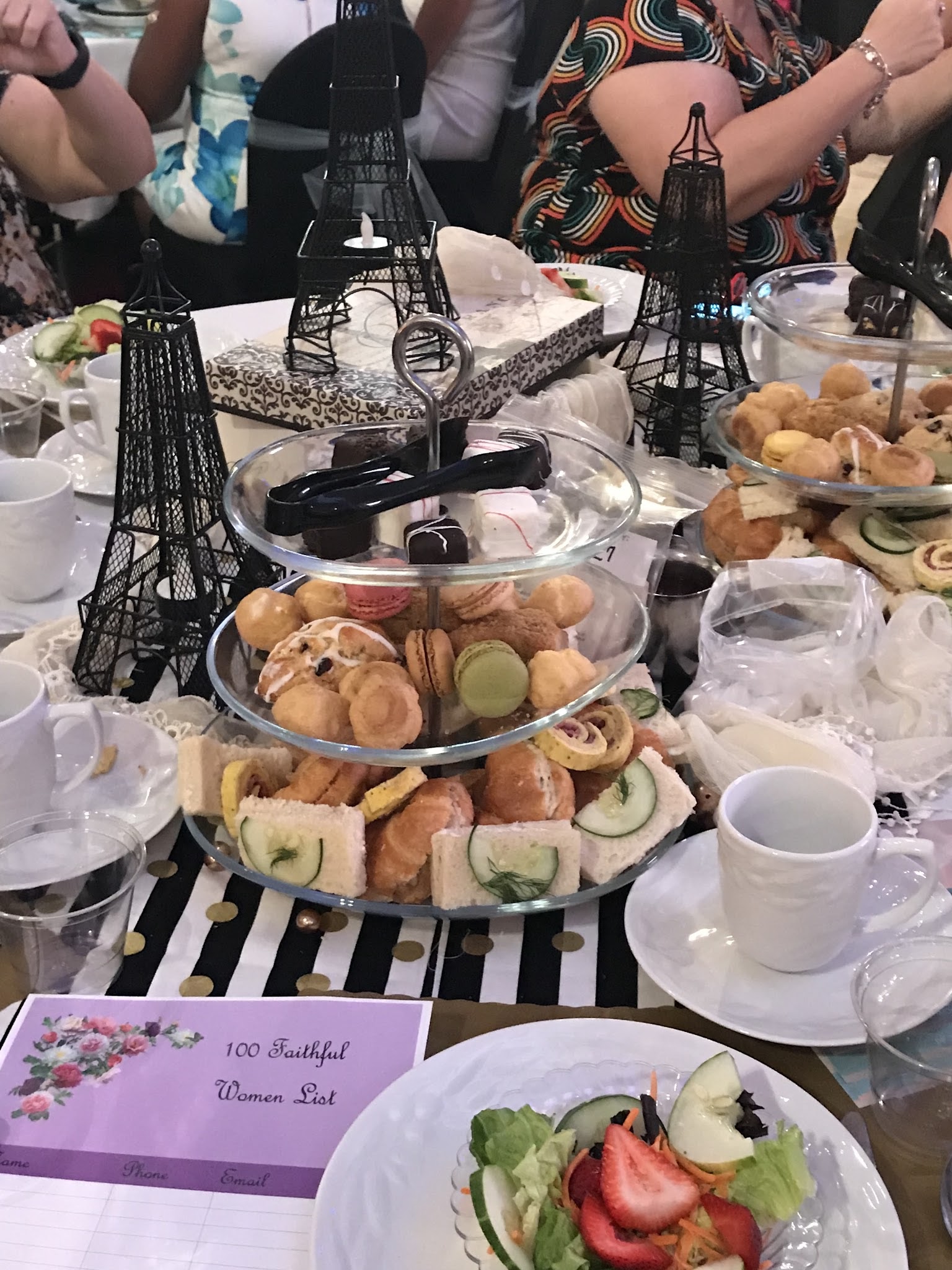 My First Ladies High Tea [The Color Wheel Gallery]