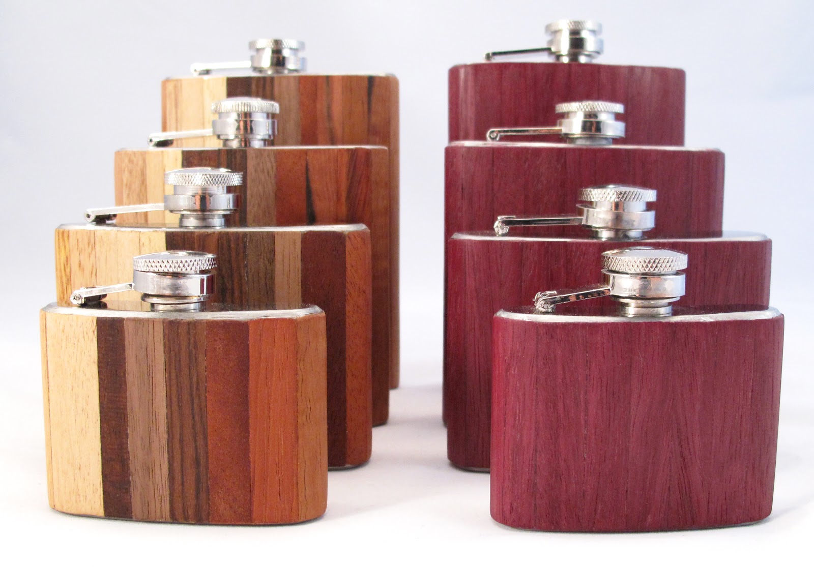 New Wood Flasks... By Wood Brain