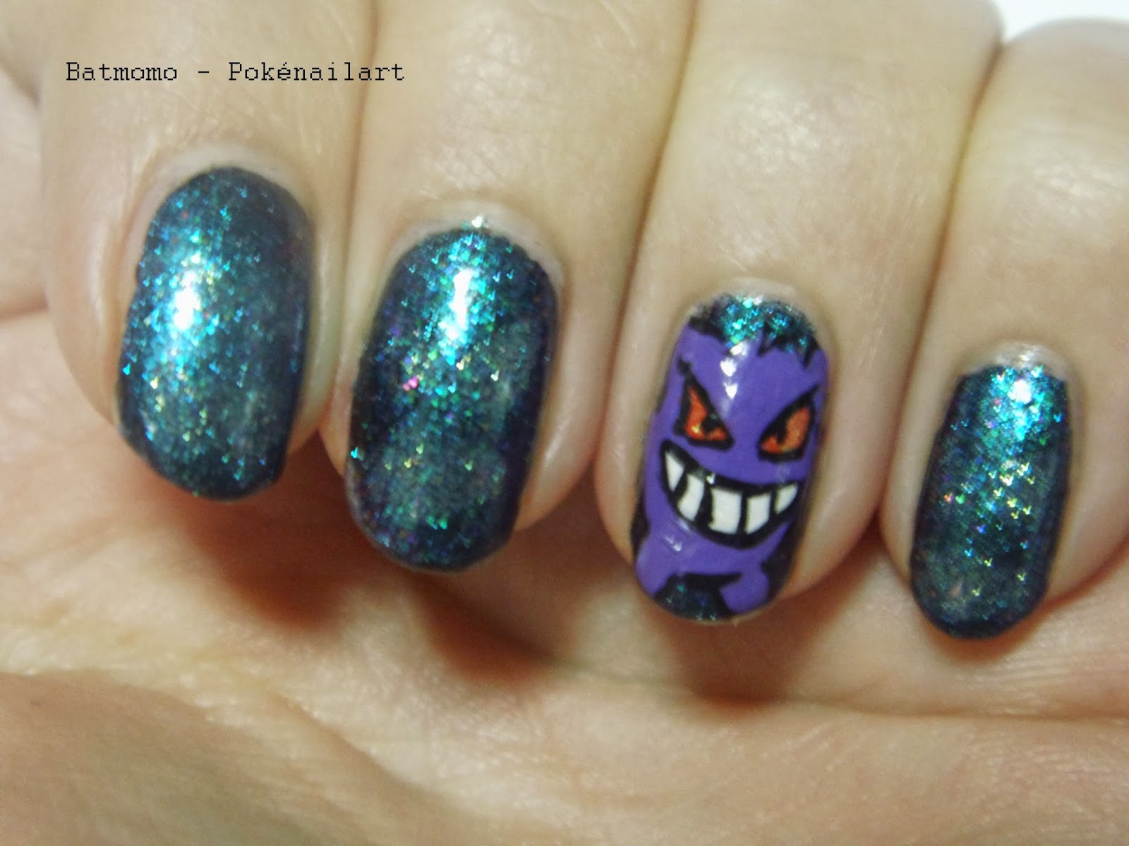 Racho's Nail Love: Guest Post - Batmomo from Pokénailart