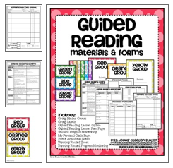 Fourth Grade Teacher Lady: Guided Reading & Getting Organized