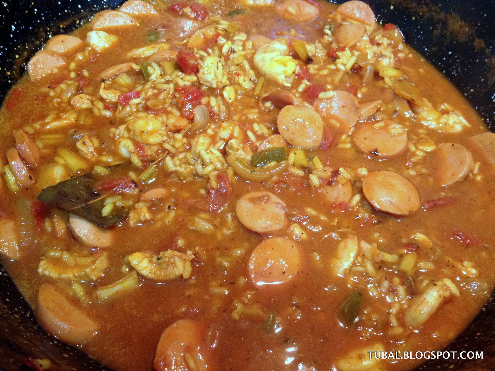 TUBAL: JAMBALAYA. ARROZ CRIOLLO PICANTE