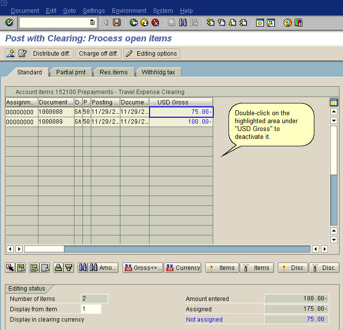 F-04 (Post With Clearing) - SAP