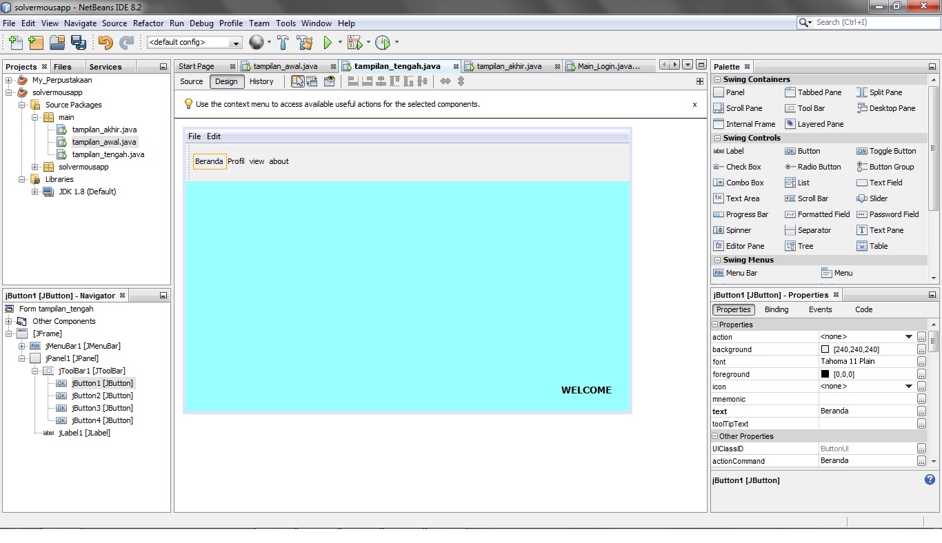 Pengenalan Aplikasi Netbeans - Solvermous