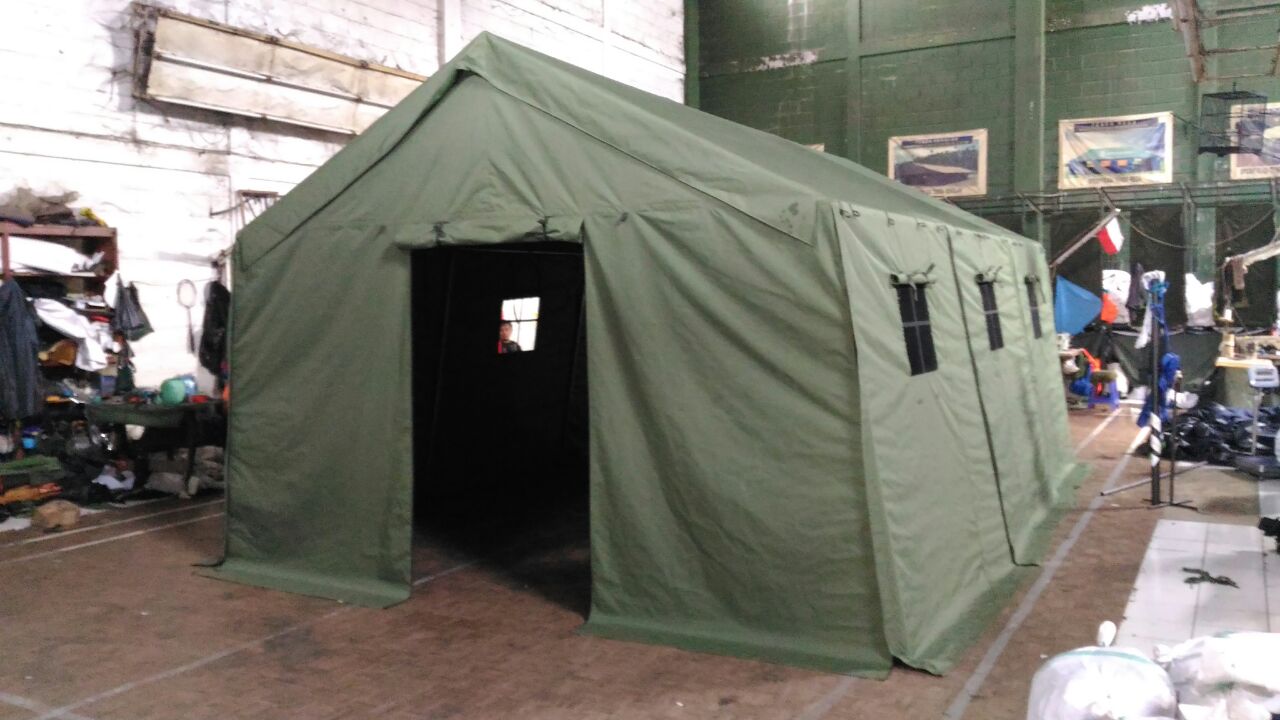 Tenda Komando Pleton Serbaguna Regu: Tenda komando