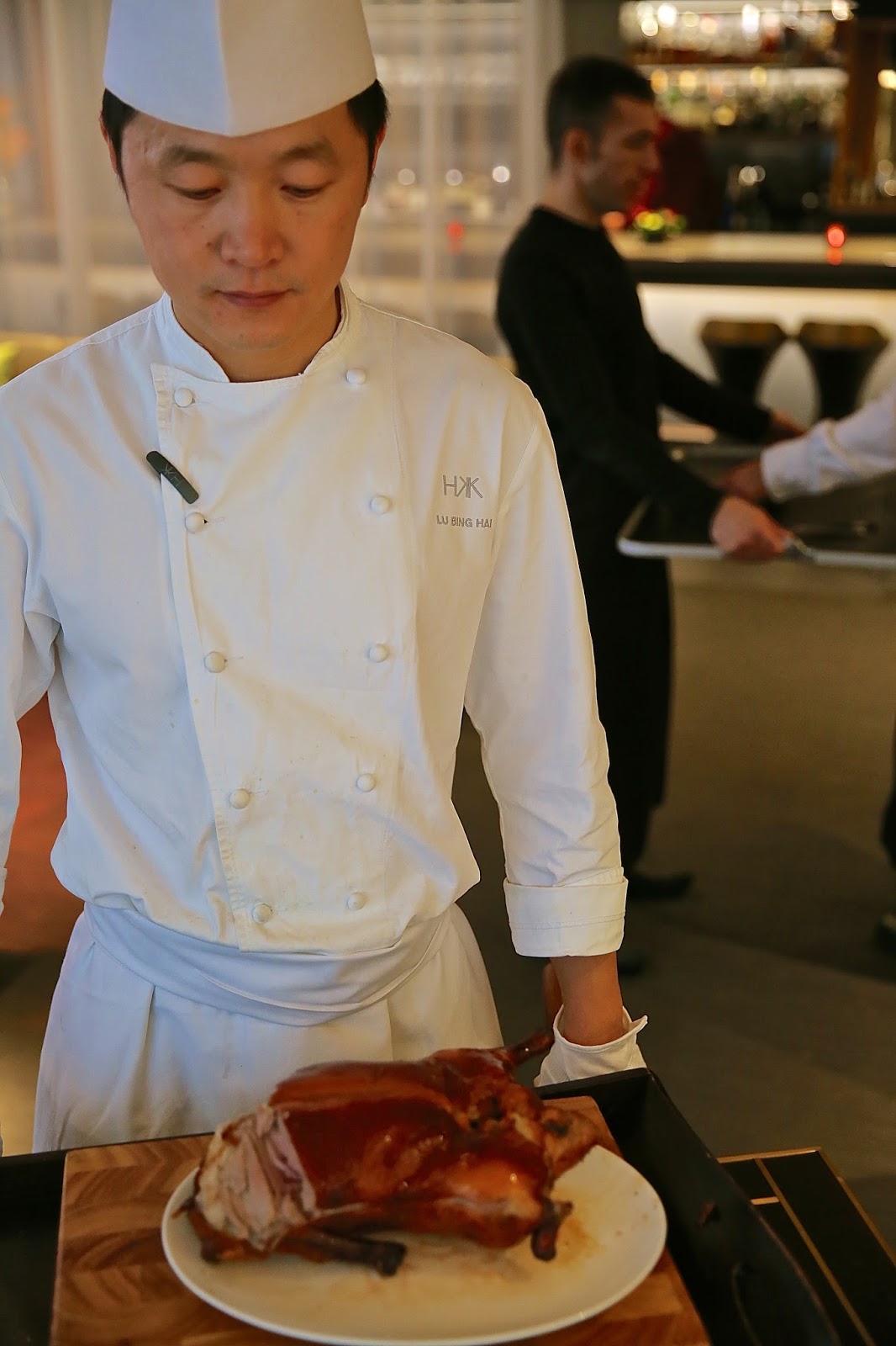 The London Foodie: Duck & Champagne Menu at Michelin-Starred HKK - The ...