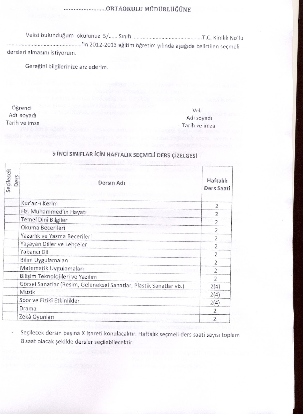 dilekçe örnekleri 9.sınıf - Yeni Dilekçe Örnekleri