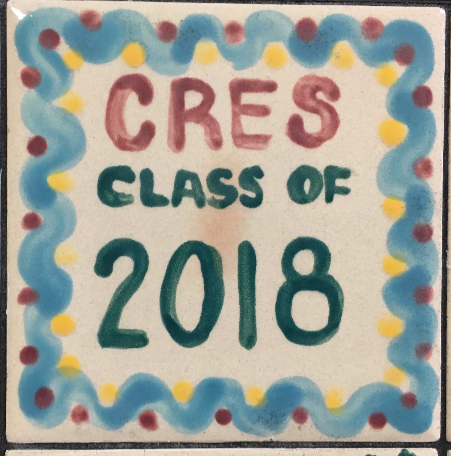 Art Talk @ CRES: CRES Legacy Project: 5th Grade Self Portrait Tiles