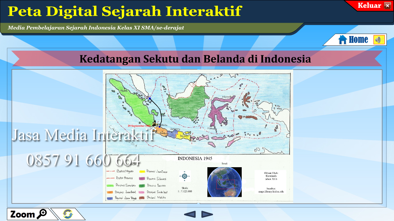 59. Portofolio - Media Interaktif Peta Digital Sejarah Indonesia - Jasa ...