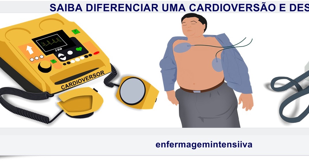 Enfermagem atualizada...: SAIBA DIFERENCIAR UMA CARDIOVERSÃO E ...