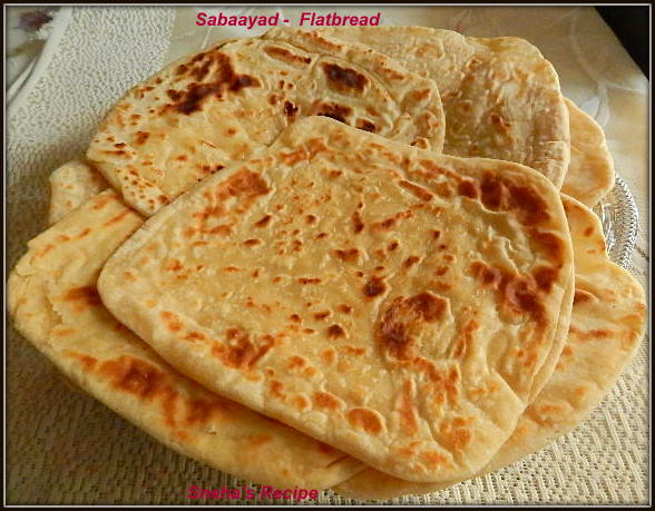 Sabaayad - Flatbread - Sneha's Recipe