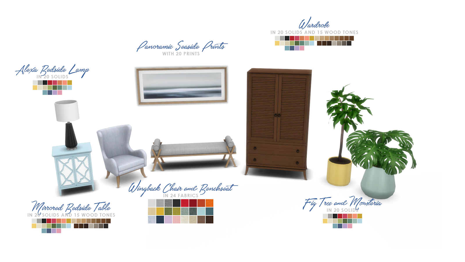 Simsational Designs: Hamptons Retreat - Bedroom Addon Set