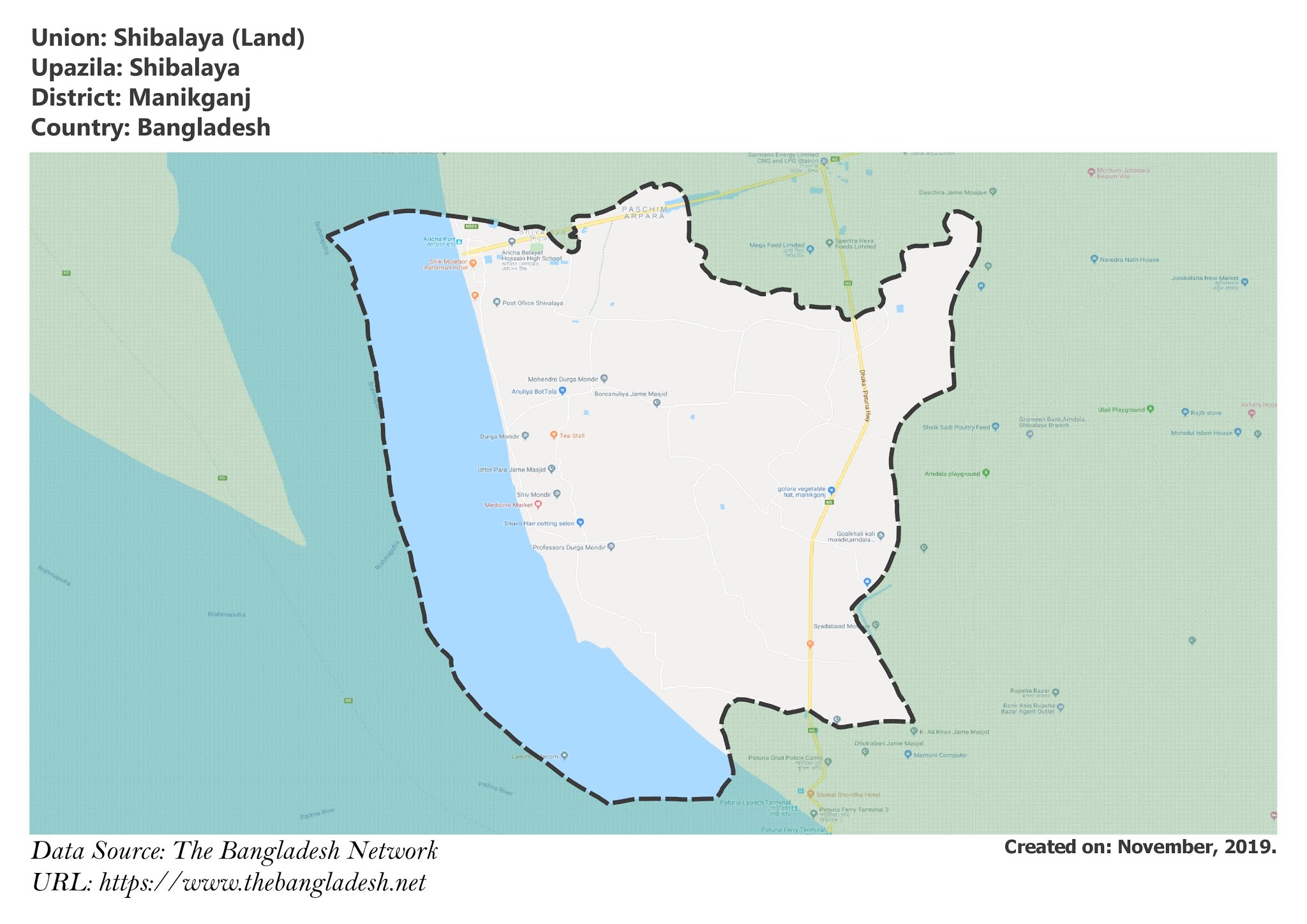 Shibalaya Union, Manikganj