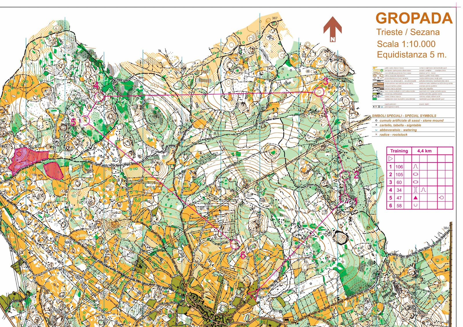 ER.Team squadra agonistica orientamento : Raduno Erebus a Gropada