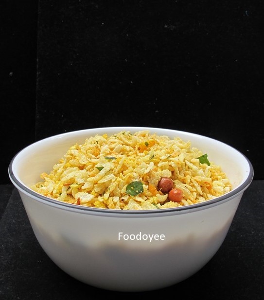 Poha Chudwa | Poha Chivda | Poha snack | Mixture