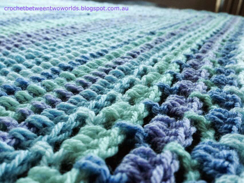 Crochet between worlds: Triple Ta-Dah on Tuesday