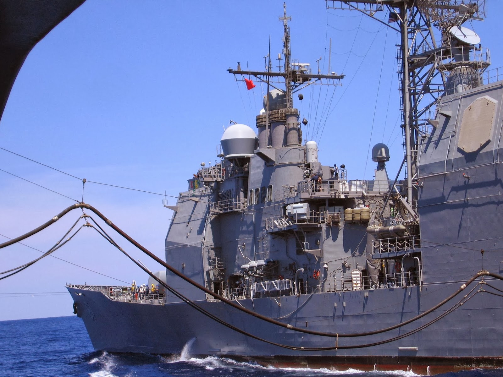 Pitsnipes Gripes: Unrep, or for you landlubbers........Underway ...