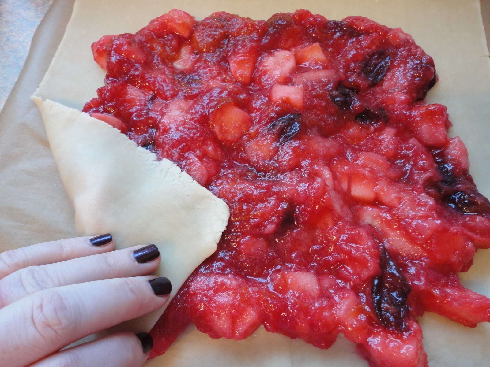 Babaduck: Damson Apple Tart