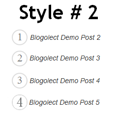 3 Different Popular Posts Styles for Blogger | Blogolect