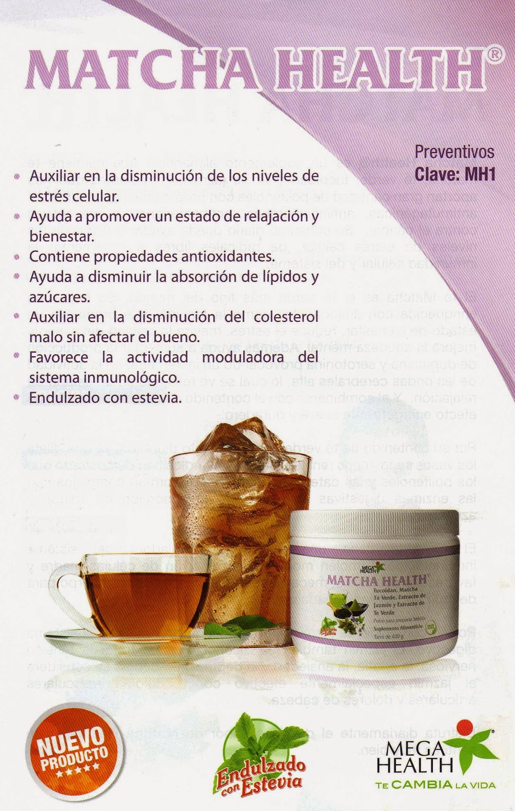 Productos Megahealth: Matcha Health ~ Productos MH MegaHealth ...