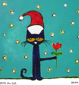101 Picture Books: #80 - Pete the Cat Saves Christmas by Eric Litwin