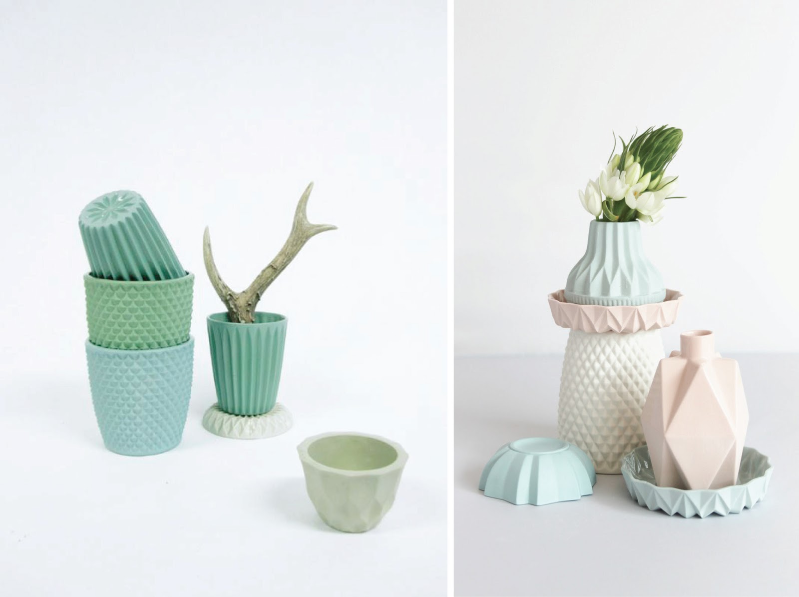 atangerineinspiration: GEOMETRIC CERAMICS.