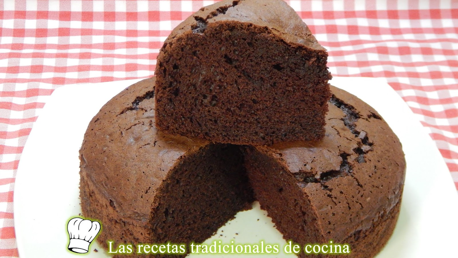 Receta Fácil De Bizcocho Esponjoso De Chocolate Sin Gluten