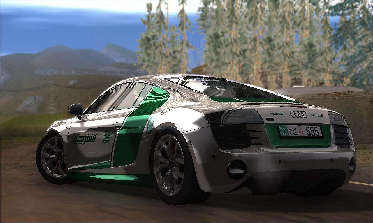 POPO-SPOT: 【W.I.P】2014 Audi R8 Dubai Police