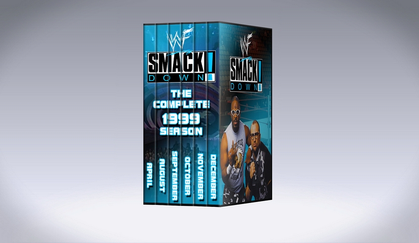 Wrestling DVDS: Seasons of WWF WWE Smackdown on dvd