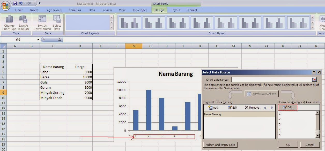 Membuat Chart di Excel | Free Excel Tutorial and Tempelate