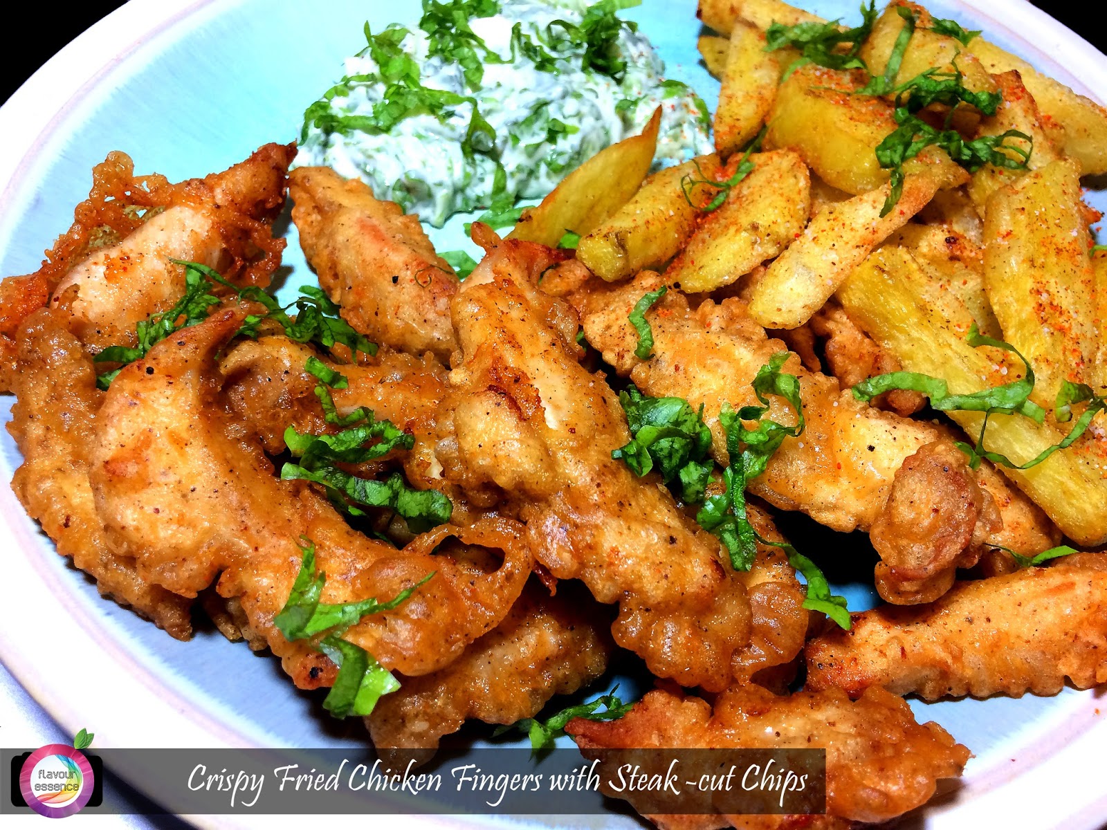 Flavour-Essence: Crispy Fried Chicken Fingers