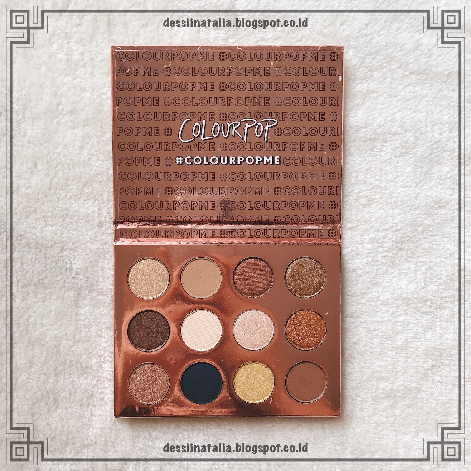 REVIEW [INDONESIA] | Colourpop Eyeshadow Palette "I Think I Love You ...